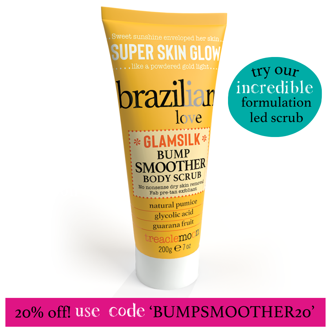 Brazilian Love Bump Smoother Body Scrub 200g – Treaclemoon UK
