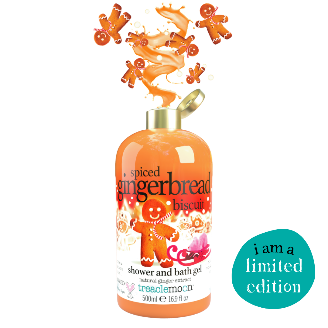 Spiced Gingerbread Biscuit 'Limited Ed.' Shower & Bath Gel 500ml ...